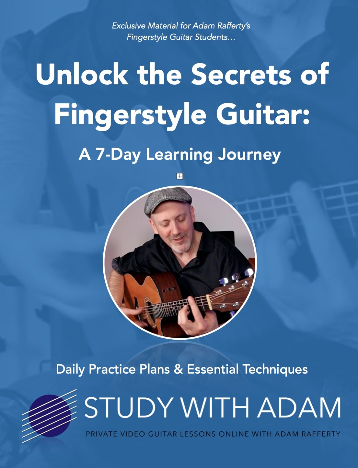 Free 7 Day Fingerstyle Guitar Course - Adam Rafferty