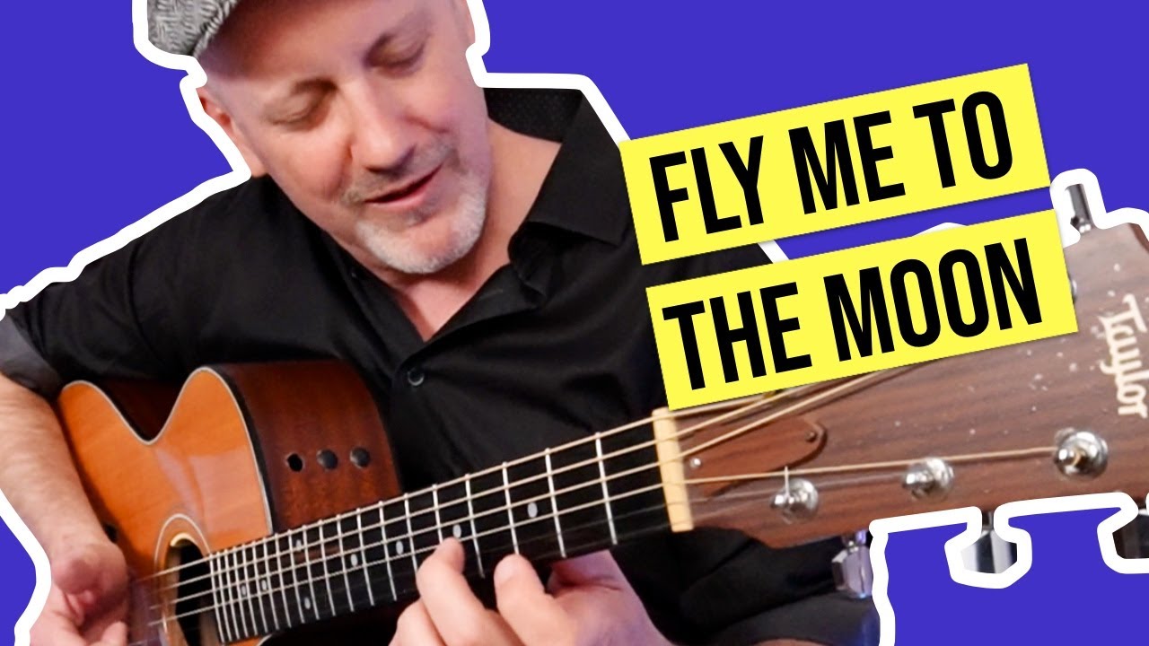 Fly Me To The Moon Fingerstyle Guitar (2024 Update) - Adam Rafferty
