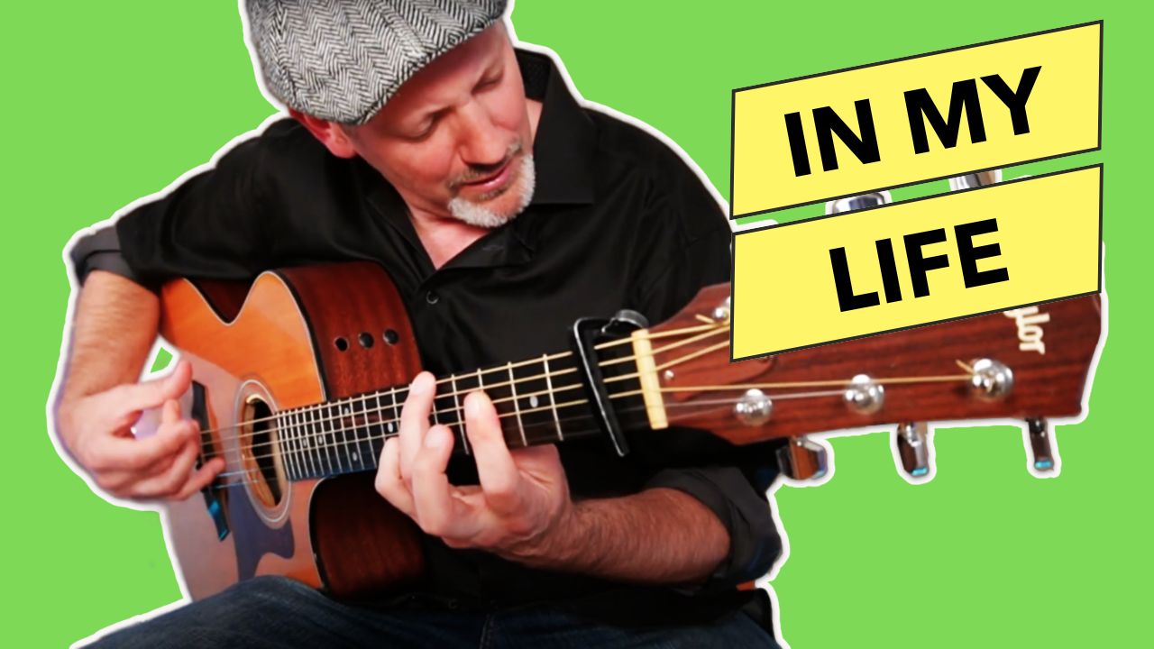 "In My Life" Fingerstyle Guitar (2024 Update) - The Beatles - Adam Rafferty